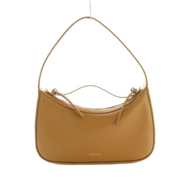 【中古】ネオアス NEOUS ドゥーズィエムクラス取扱 DELPHINUS ハンドバッグ ベージュ /MI ■OS レディース