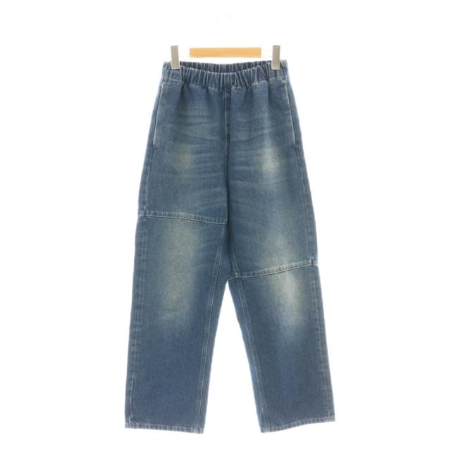 【中古】エムエムシックス メゾンマルジェラ MM6 ウォッシング デニムパンツ ジーンズ イージー 36 ブルー