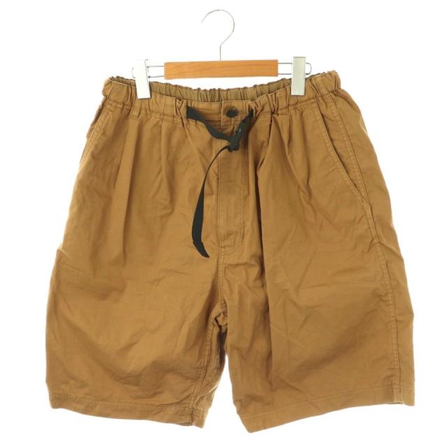 【中古】コムデギャルソンオム 23SS コットン ショートパンツ ハーフパンツ M カーキブラウン /ES ■OS ■AD メンズ