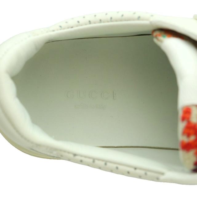 【中古】グッチ GUCCI GGエンブロイダリー スニーカー シューズ 38 25.0cm マルチカラー 670408 /MI ■OS レディース