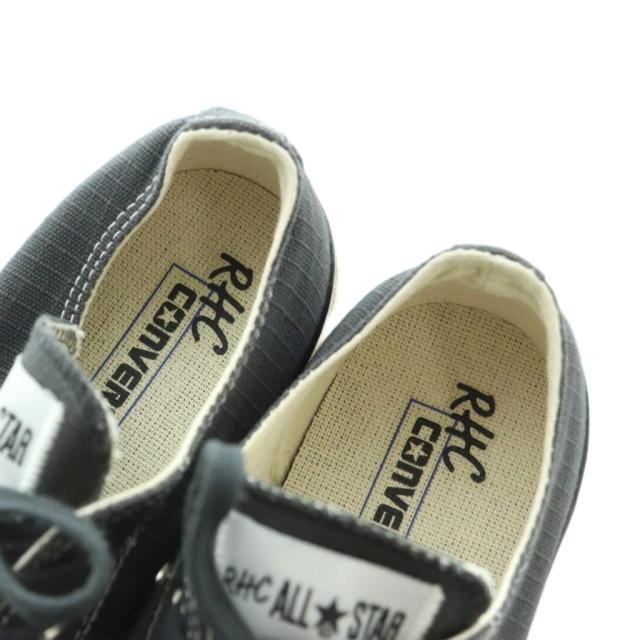 【中古】コンバース Ron Herman別注 ALL STAR AGED OX スニーカー シューズ US4.5 23.5cm チャコールグレー 1SE508
