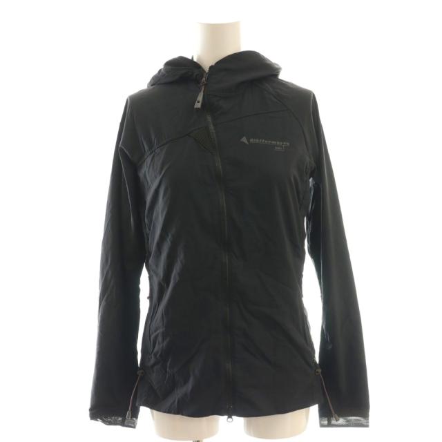 【中古】クレッタルムーセン KLATTERMUSEN NALジャケット パーカー ジップアップ XS ブラック /DF ■OS レディース