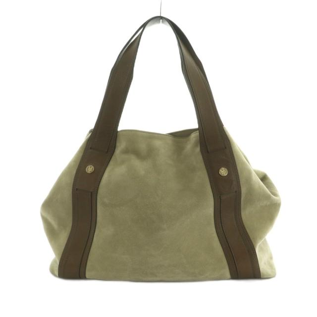 【中古】タディハーマニー TADDEI HARMARNEE トートバッグ スエード ライトベージュ /MI ■OS ■AD レディース