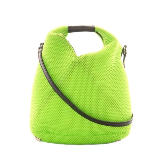 【中古】エムエムシックス メゾンマルジェラ ジャパニーズバッグ 2wayバッグ ショルダー ハンド メッシュ