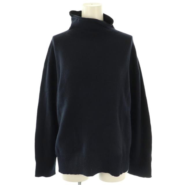【中古】マーガレットハウエル MHL. 25AW WINTER COTTON KNITWEAR ニット セーター 2 ネイビー /ES ■OS レディース
