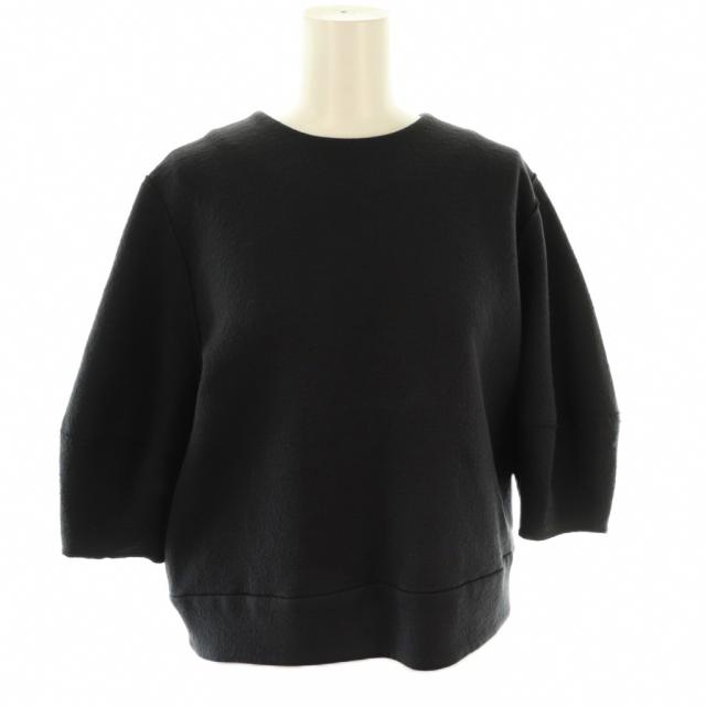 【中古】トゥモローランドコレクション TOMORROWLAND collection 23SS ナップコットン 2-way カットソー 七分袖 36