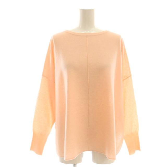 【中古】ビアズリー BEARDSLEY ガリャルダガランテ 24SS サラッとプルオーバー ニット セーター 長袖 F ピンク