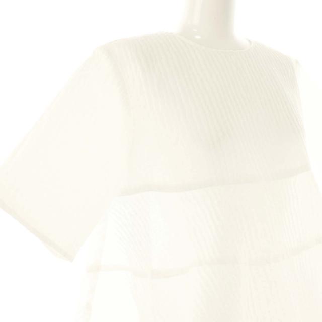 中古】未使用品 ヨリ yori 23SS フクレティアードブラウス プル