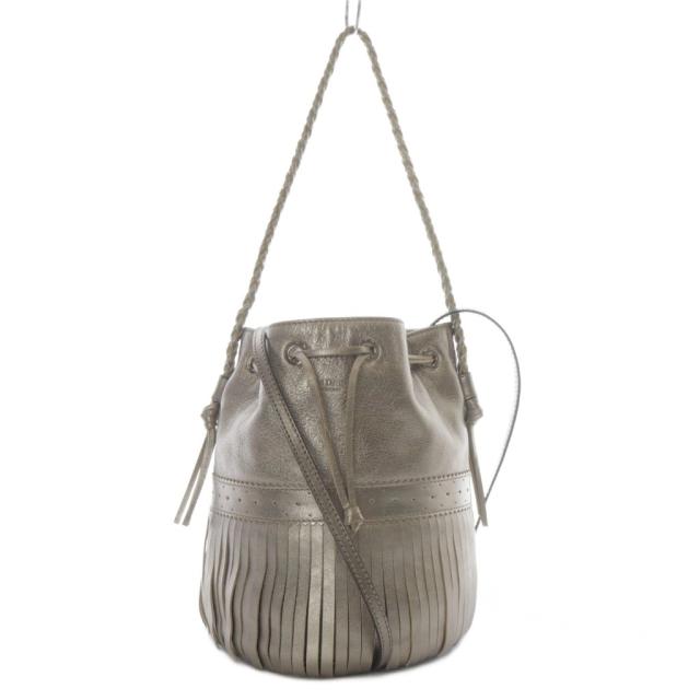 【中古】ジェイ&エムデヴィッドソン J&M Davidson フリンジ カーニバル 2WAYバッグ ハンドバッグ ブラック