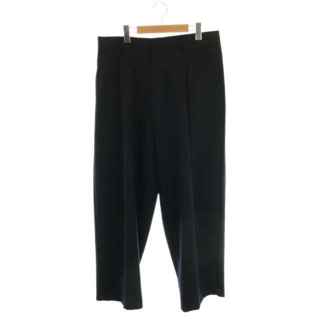 【中古】カラービーコン kolor BEACON ワイドスラックスパンツ タック 2 ネイビー 24WBM-P02140 メンズ