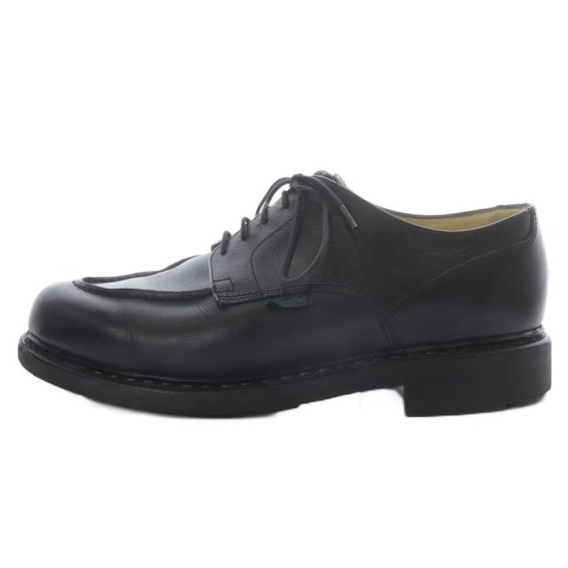 【中古】パラブーツ Paraboot シャンボード CHAMBORD ビジネスシューズ Uチップ レザー 7 ブラック /YO23 ■AD メンズ