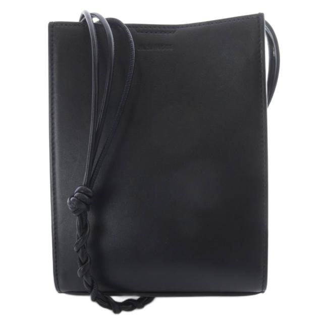 【中古】ジルサンダー JIL SANDER TANGLE SM ショルダーバッグ ワンショルダー 斜め掛け レザー ブラック J25WG0003