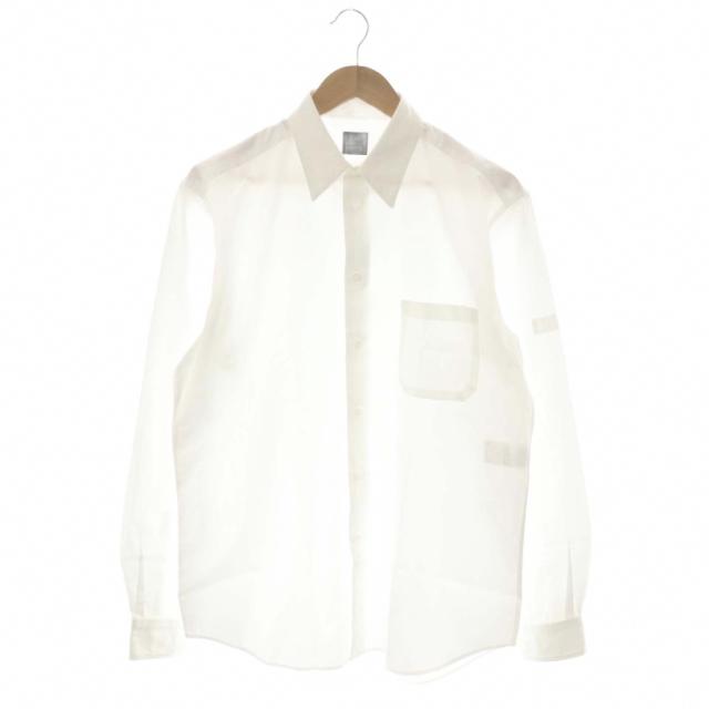 【中古】ヨウジヤマモトコスチュームドオム 22AW シャツ 長袖 3 ホワイト HE-B83-050 /DO ■OS メンズ