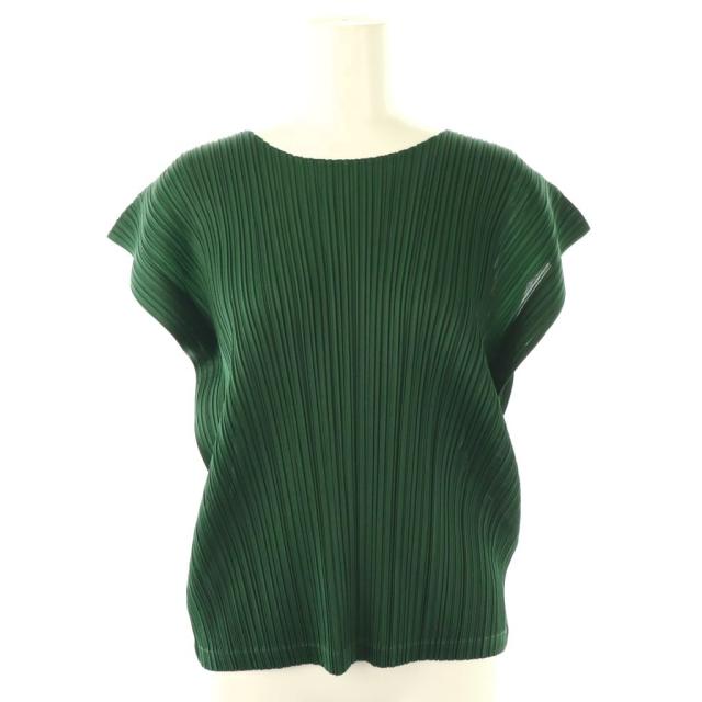 【中古】プリーツプリーズ PLEATS PLEASE イッセイミヤケ PP41JK132 ノースリーブカットソー プリーツ 3