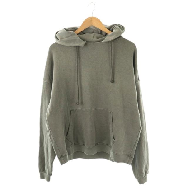 【中古】アッシャー ASHER 25SS JANELLE フーディー プラージュ取扱い パーカー プルオーバー S グレー