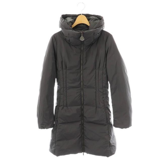 【中古】モンクレール MONCLER レンヌ RENNE ダウンコート アウター フード 国内正規 1 グレー 49987-00-54543