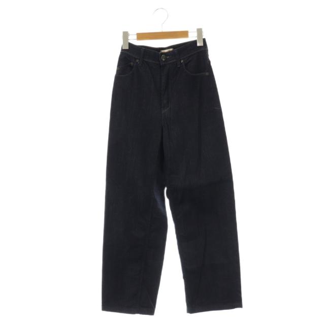 【中古】ヤヌーク YANUK ワイドストレート LILITH デニム ジーンズ 22 インディゴ 57134070 /CX ■OS レディース