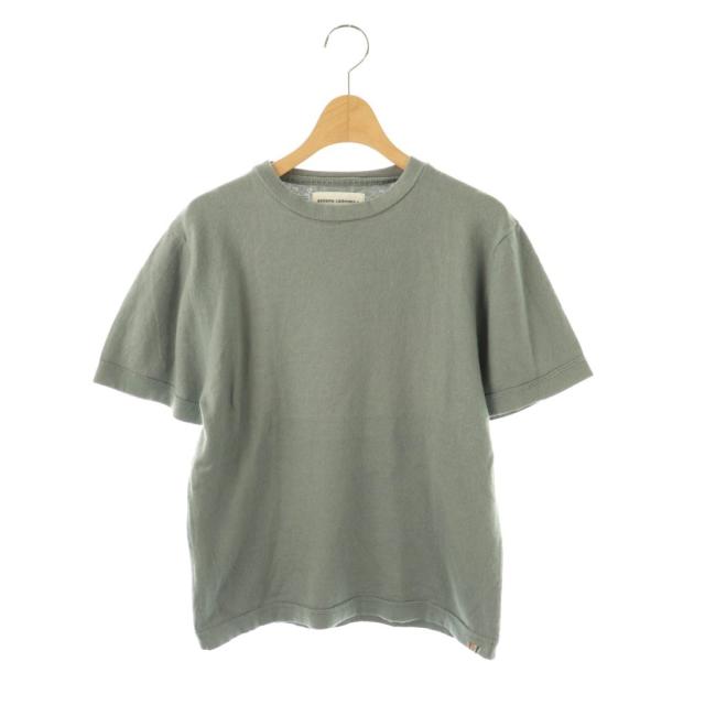 【中古】エクストリームカシミア extreme cashmera x ニットTシャツ カットソー 半袖 グレー /DF ■OS レディース