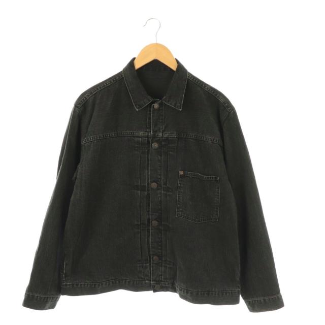 【中古】シュタンバウム STAMMBAUM BLACK DENIM JACKETジャケット デニム F ブラック /HK ■OS ■SH レディース