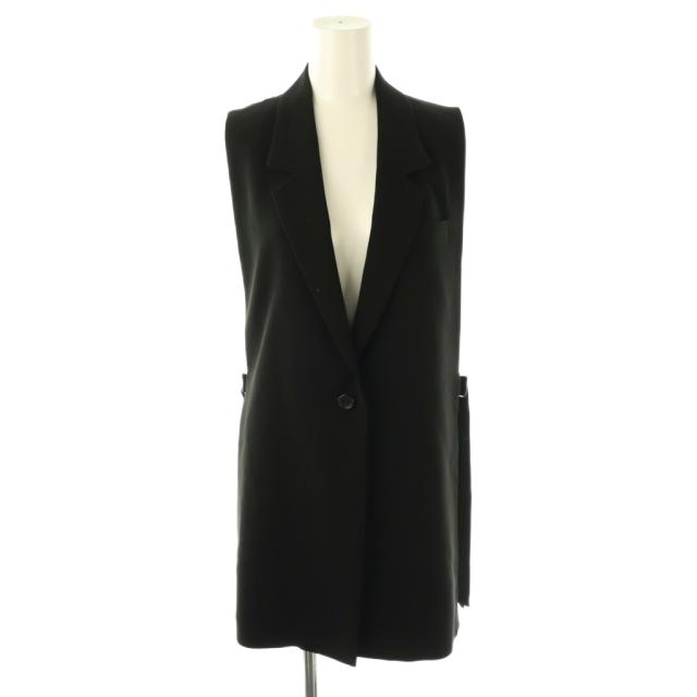 【中古】コルピエロ COL PIERROT LAppartement取扱い 23SS ette Vest ベスト ジレ 前開き 黒