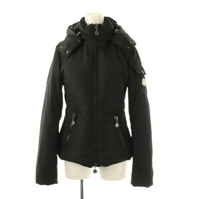 【中古】モンクレール MONCLER FLAN フラン 45500-50-54010 ダウンジャケット アウター 00 ブラック /CX ■OS