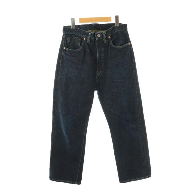 【中古】TCBジーンズ TCB JEANS 40S jeans 大戦モデルデニムパンツ ストレート ボタンフライ ブルー /HK ■OS ■AD