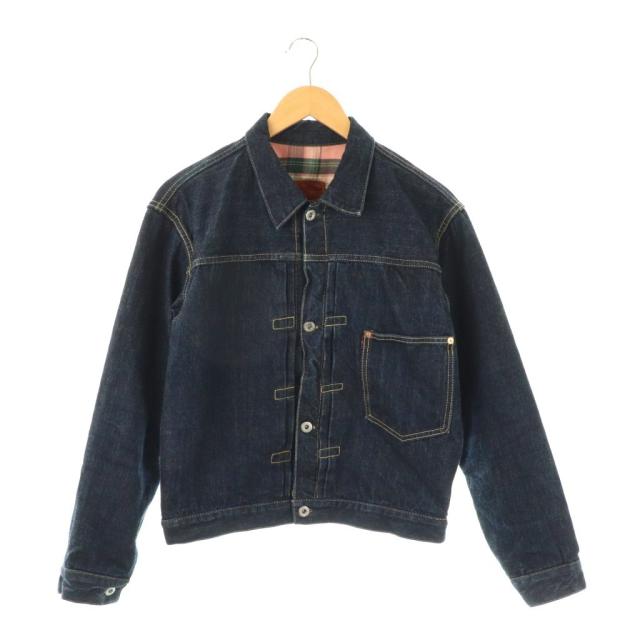 【中古】TCBジーンズ Lined Late 40s Jacket 2024AW限定 デニムジャケット Gジャン ステンカラー W36 インディゴ