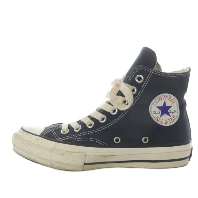 【中古】コンバース アディクト CHUCK TAYLOR CANVAS HI スニーカー ハイカット キャンバス US5 ブラック 1CL572
