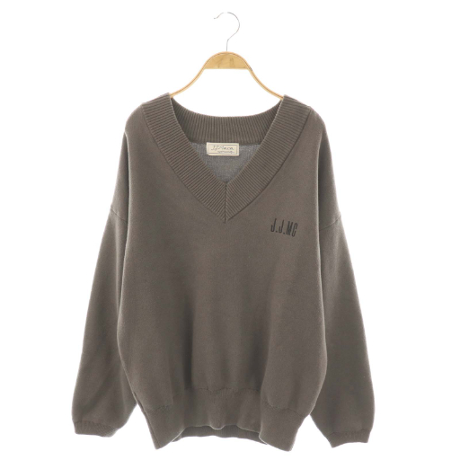 【中古】ジェイジェイマーサー 25AW V NECK KNIT ニット LAppartement取り扱い セーター F チャコールグレー /ES
