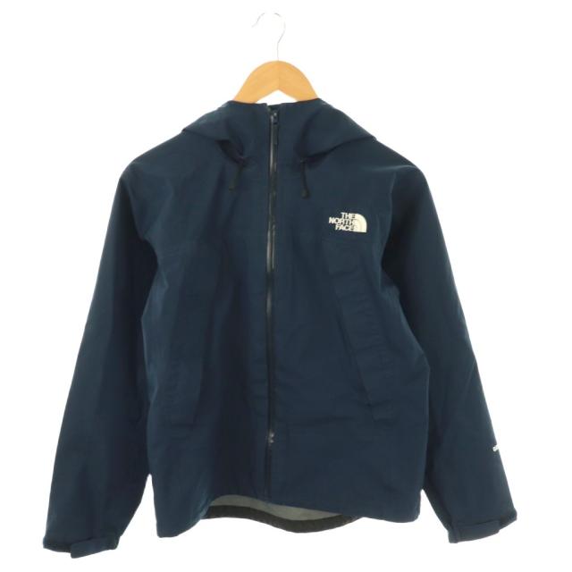 【中古】ザノースフェイス CLIMB LIGHT JACKET ジャケット GORE-TEX M ネイビー NPW11503 /DO ■OS レディース