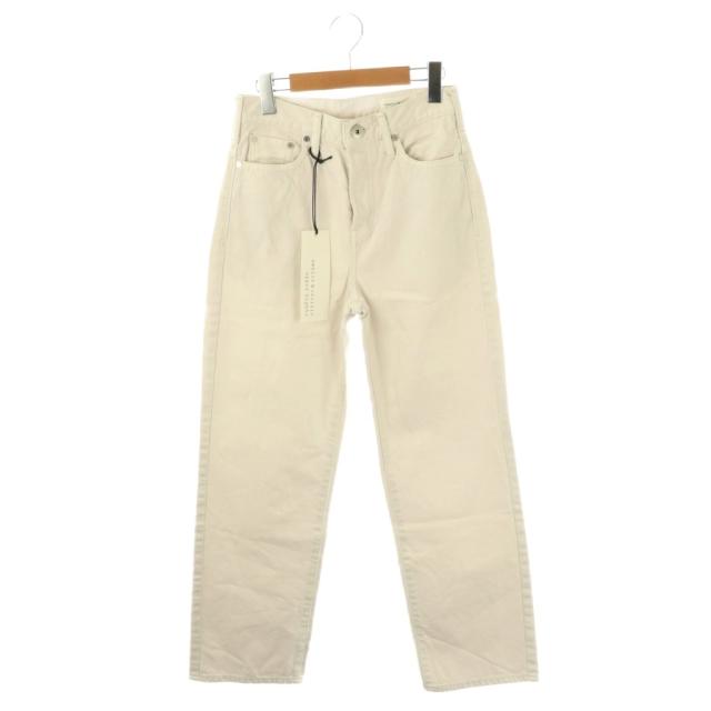 【中古】未使用品 アッパーハイツ upper hights THE CECLIE デニムパンツ 22 ベージュ /AG ■OS レディース