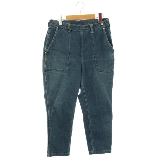 【中古】フォーティーファイブアールピーエム 麦デニムストレッチの桃比女デニムパンツ テーパード ブルー 50660012