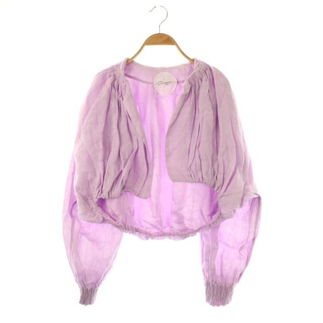 【中古】フィータ Pheeta Bolero Stella ボレロ BIOTOP取り扱い 長袖 ラベンダーピンク /DO ■OS レディース