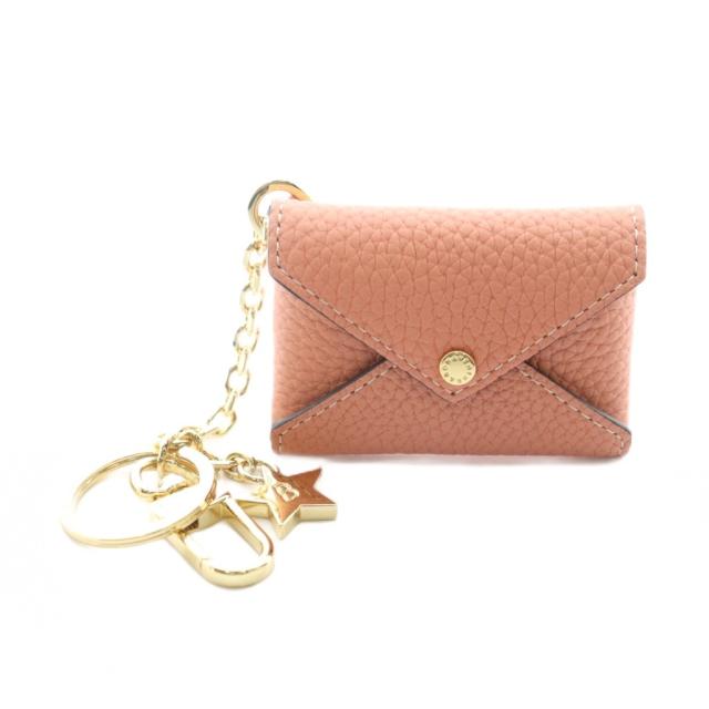 【中古】ボナベンチュラ BONAVENTURA スターキーホルダー バッグチャーム レザー ピンク /MI ■OS レディース