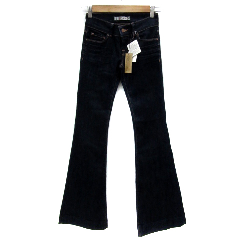 【中古】未使用品 ジェイブランド 722 デニムパンツ ジーンズ フレアパンツ ベルボトム 23 インディゴ レディース