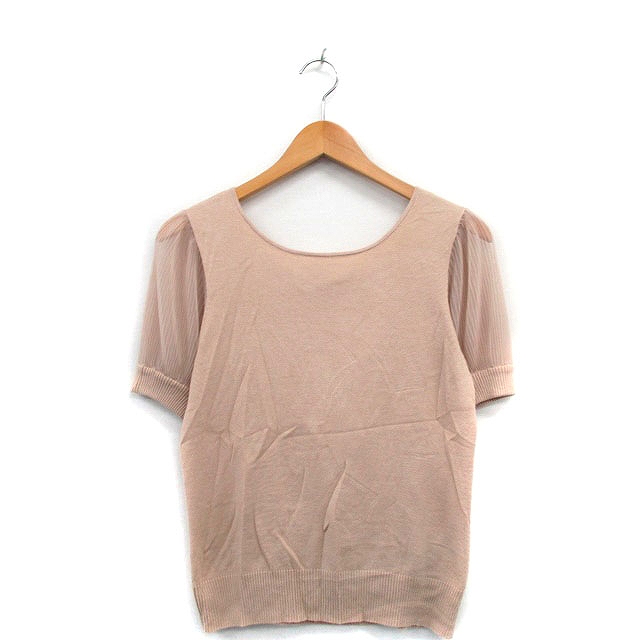 【中古】ダブルスタンダードクロージング ダブスタ ヴァニラクチュール ニット セーター 半袖 /KT26 レディースの通販はau PAY ...