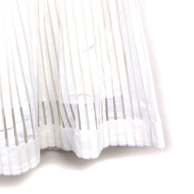 中古】未使用品 ストラネス STRENESSE タグ付き シアー プリーツ