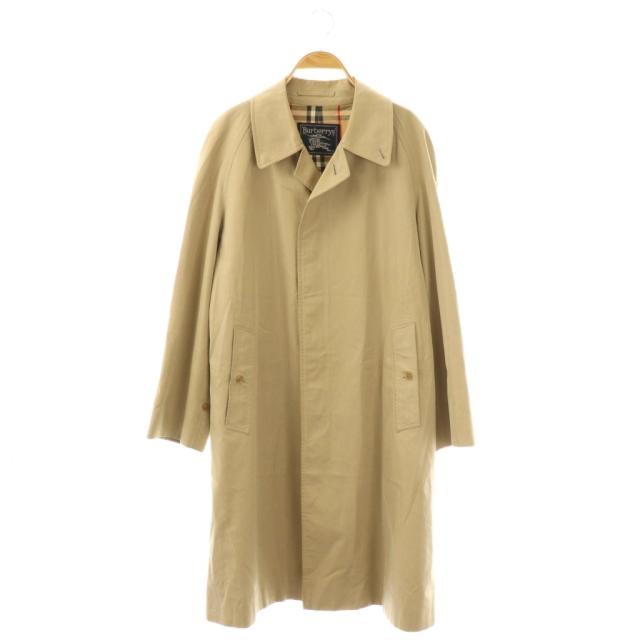 【中古】バーバリーズ ヴィンテージトレンチコート スプリングコート ロング 170cm ベージュ /DO ■GY53 メンズ