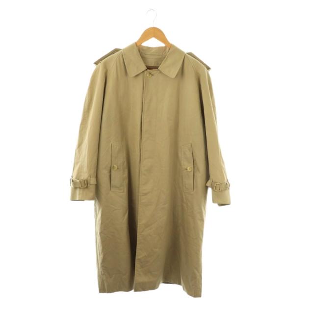 【中古】バーバリーズ Burberrys ヴィンテージ トレンチコート ノバチェック裏地 ライナー付き ベージュ /ES ■GY53