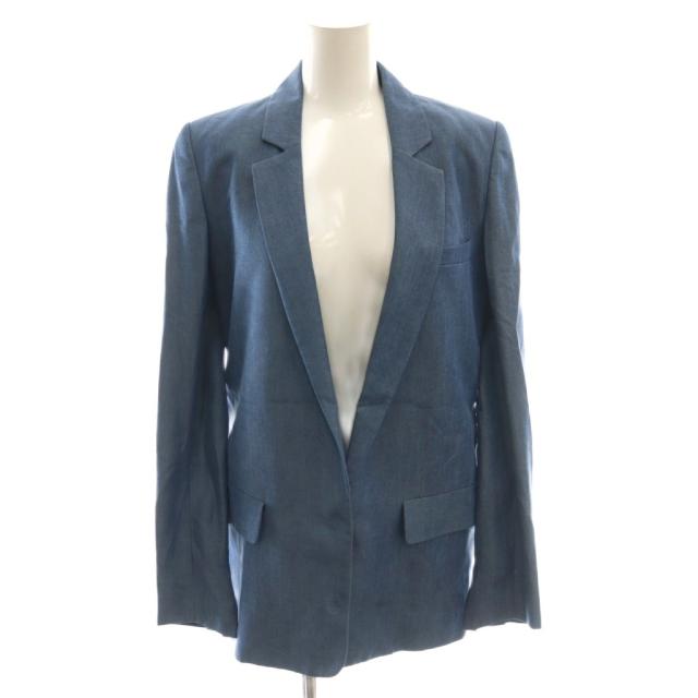 【中古】アクネ Acne テーラードジャケット 背抜き ブルー 青 /CX ■GY57 レディース