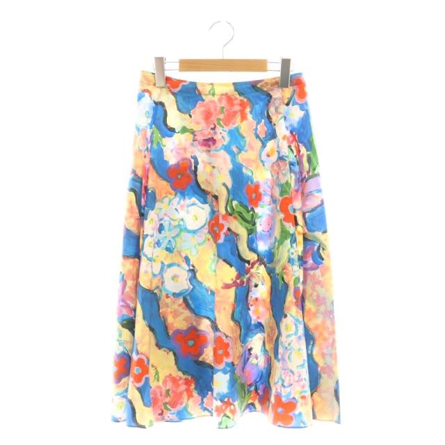 【中古】マルニ MARNI × フラミニア ヴェロネージ Flaminia Veronesi 23SS フレアスカート ミディ丈 38