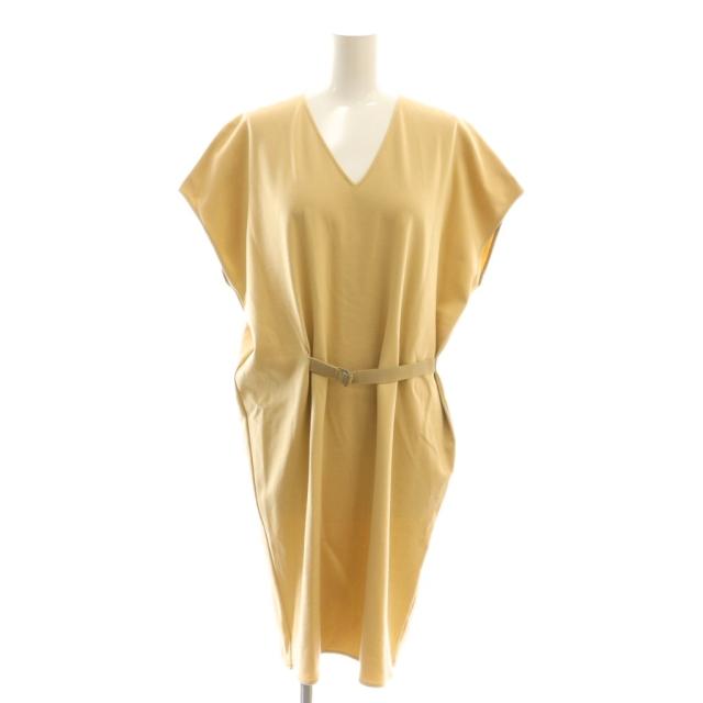 【中古】マルタンマルジェラ 1 Martin Margiela 1 11SS カットソー チュニック フレンチスリーブ 38 ベージュ