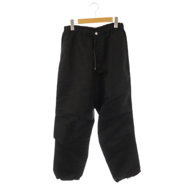 【中古】タナカ TANAKA ナイロンパンツ ジップデザイン S ブラック グレー /ES ■GY57 メンズ