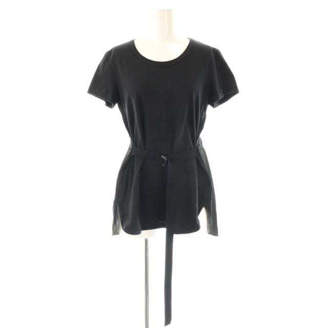 【中古】ヌメロヴェントゥーノ N°21 Tシャツ カットソー レース 38 ブラック /ES ■GY57 レディース