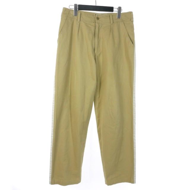 【中古】エレクトリックコテージ ELECTRIC COTTAGE 90S サイドライン チノパンツ S ベージュ メンズ