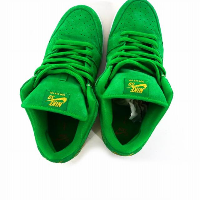 【中古】ナイキ エスビー ダンク ロー セント・パトリックス・デイ シャムロック スニーカー 27.5cm US9.5 グリーン