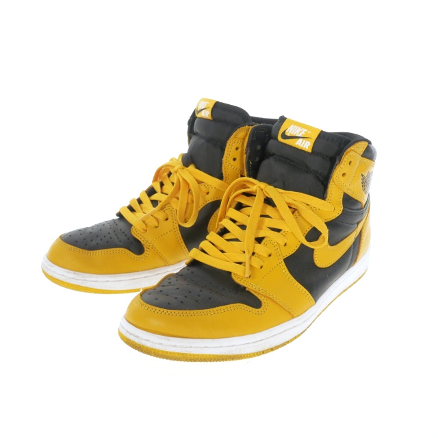 【中古】ナイキ NIKE AIR JORDAN 1 RETRO HIGH OG エアジョーダン1 ハイ スニーカー 靴 US10 28?p