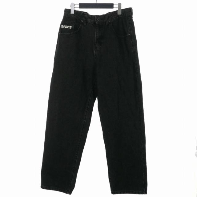 【中古】ウェイスティッドパリス WASTED PARIS 23SS Casper Pant Method Faded デニム 34 ブラック 黒 メンズ