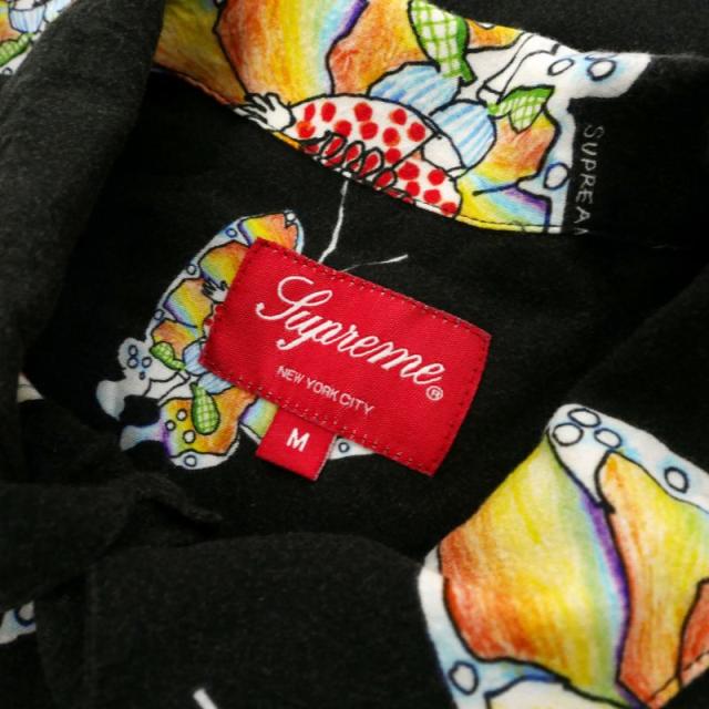 中古】シュプリーム SUPREME 16SS Gonz Butterfly Shirt バタフライ