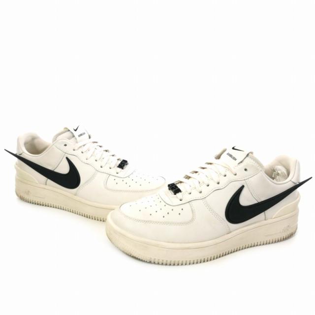 【中古】ナイキ NIKE × アンブッシュ AMBUSH AIR FORCE 1 LOW SP スニーカー US10 28?p ホワイト/ブラック DV3464 002
